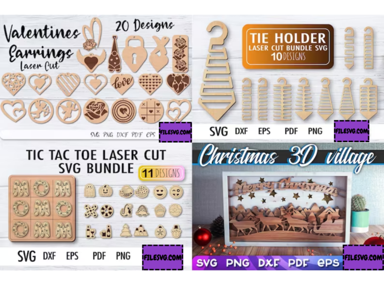 Laser Cut 435 Mega Bundle SVG, CNC Files, Engraving SVG, cnc file laser ...